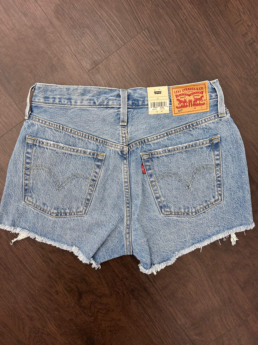 LEVI'S 501 short-Quiet Riot | The Salty Babe