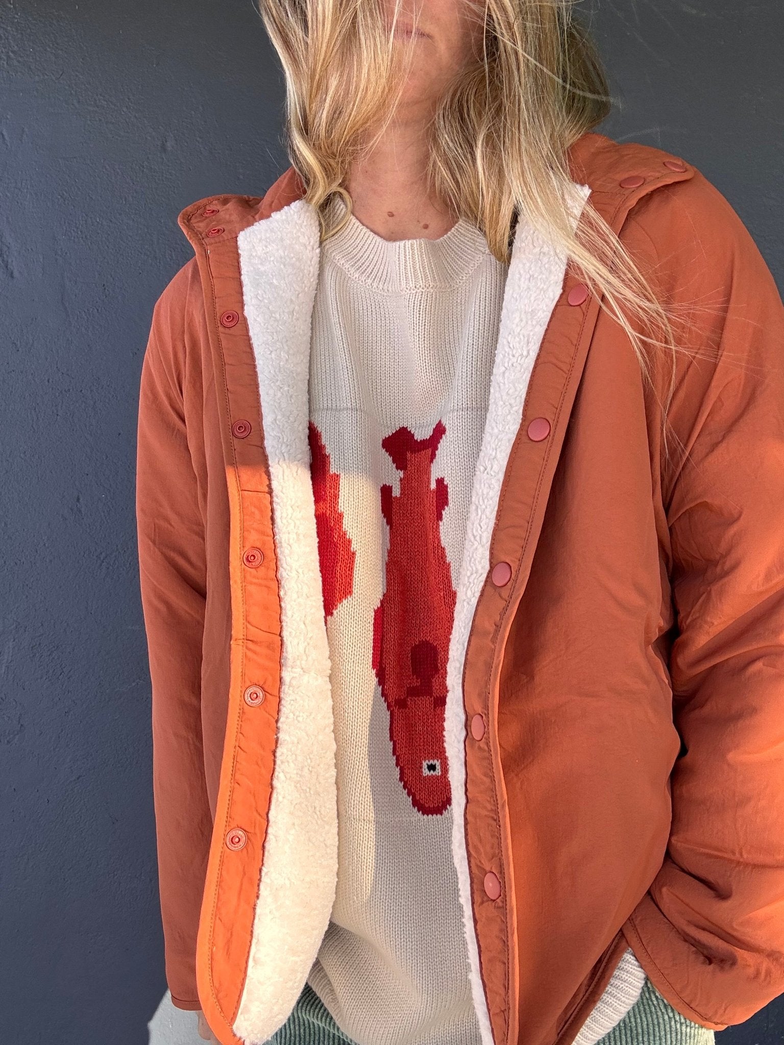 Creamline Reversible Jacket – The Salty Babe