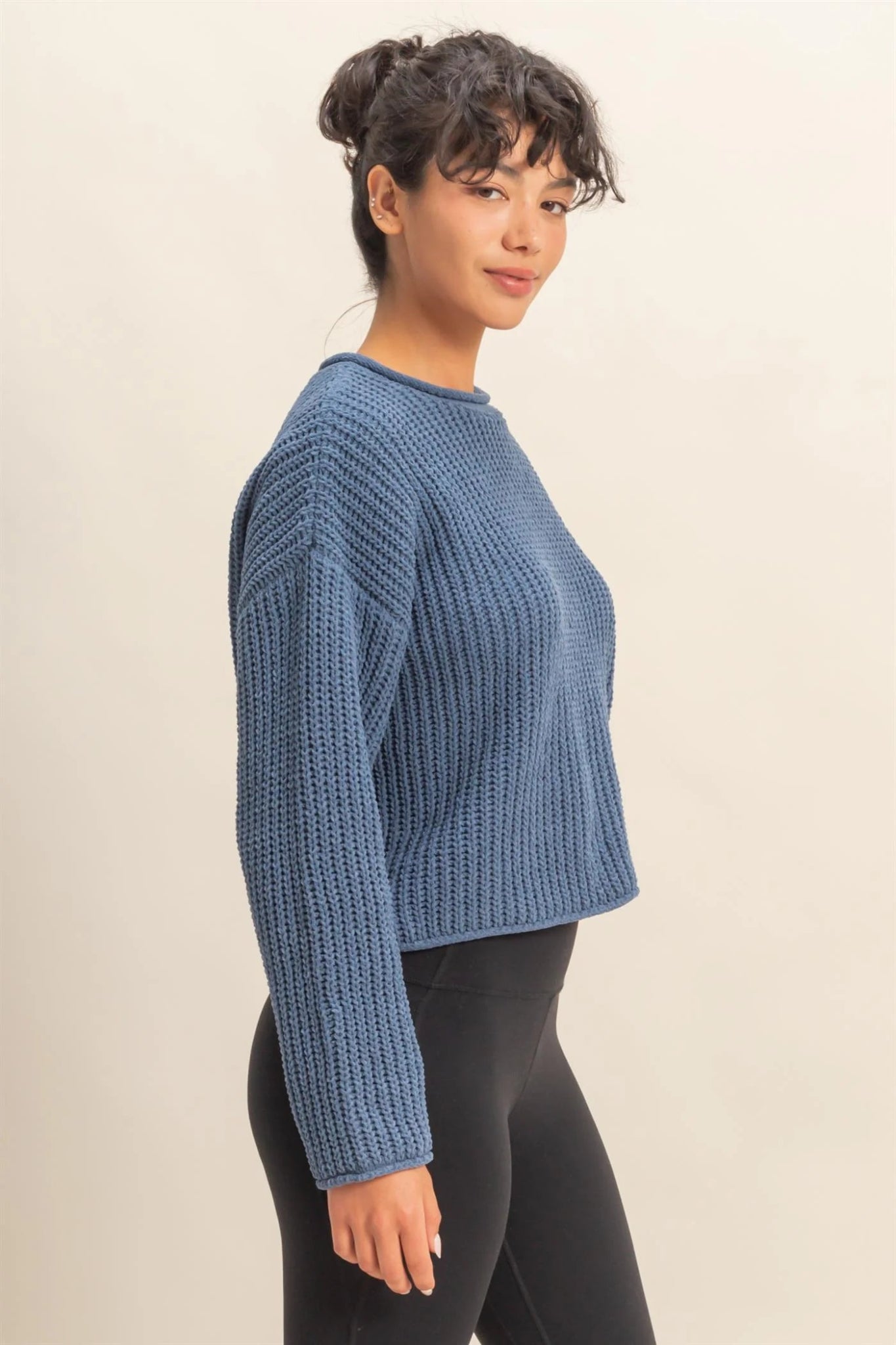 Everyday Navy Sweater – The Salty Babe