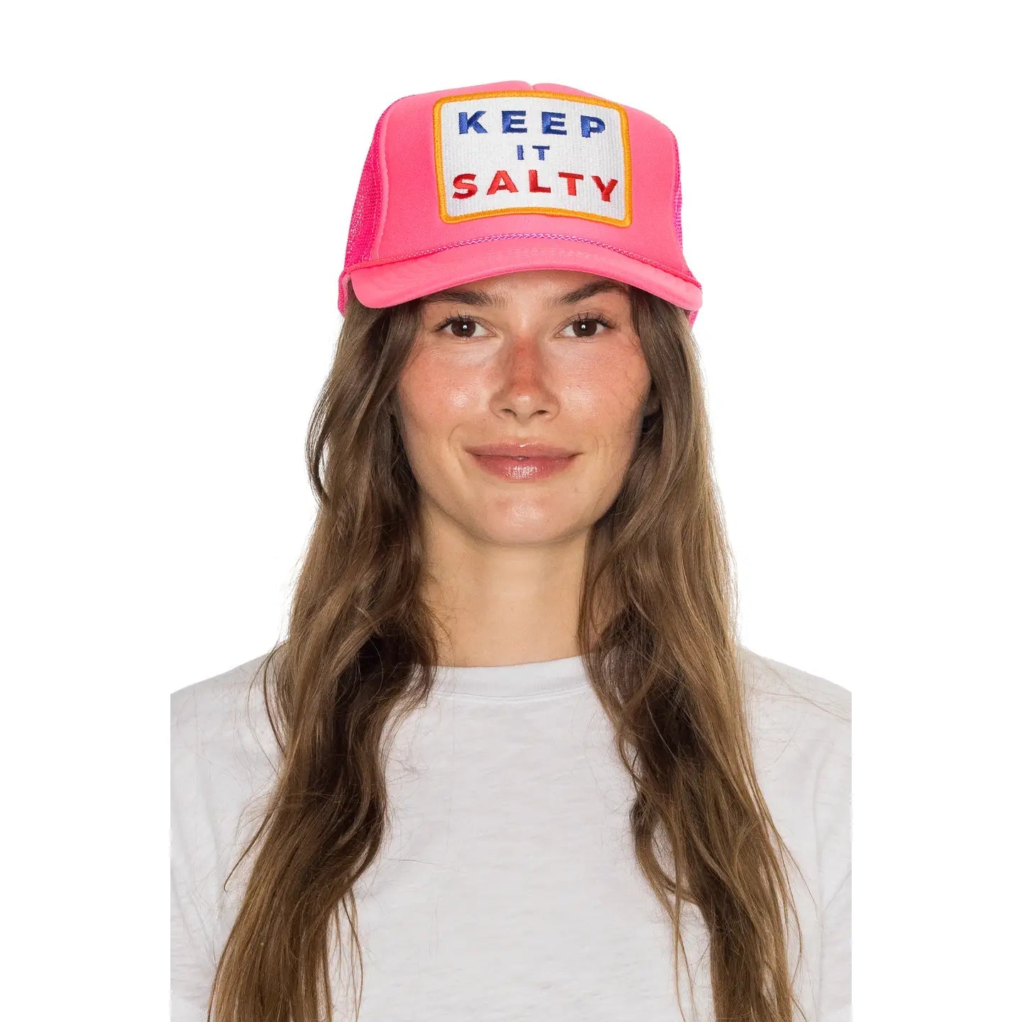 Keep It Salty Trucker Hat - Pink – The Salty Babe