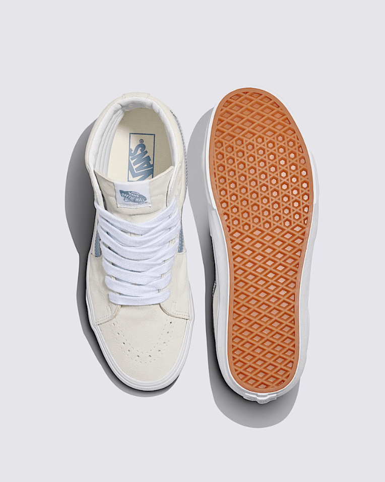 VANS SK8-Hi Shoe - Cream/Citadel – The Salty Babe